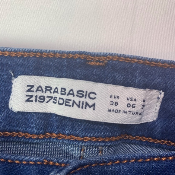 Zara | Jeans | Zara Basic Denim Department Hi Rise Skinny Jeans 6 ...